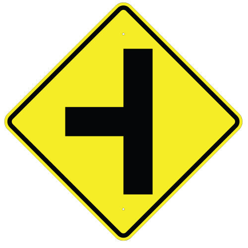 Side Road Symbol Sign – My Store